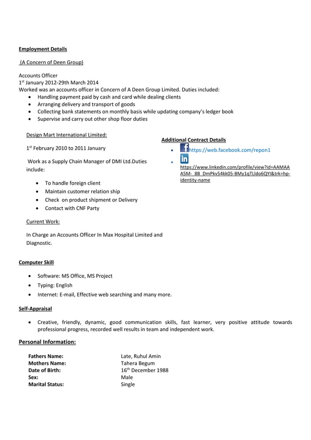 Mahamudul Hasan Resume updated | PDF