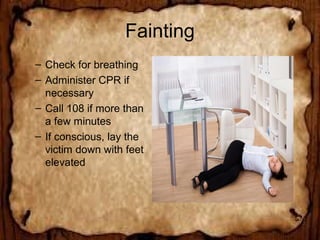 Presentation for First Aid | PPT