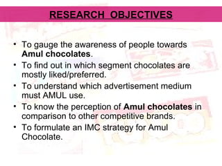 IMC strategy of amul | PPT