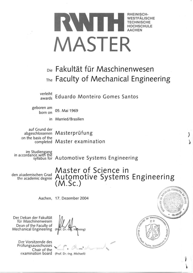 MSc Diploma | PDF
