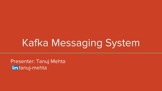 Kafka - Messaging System | PDF | Computer Networking | Computing
