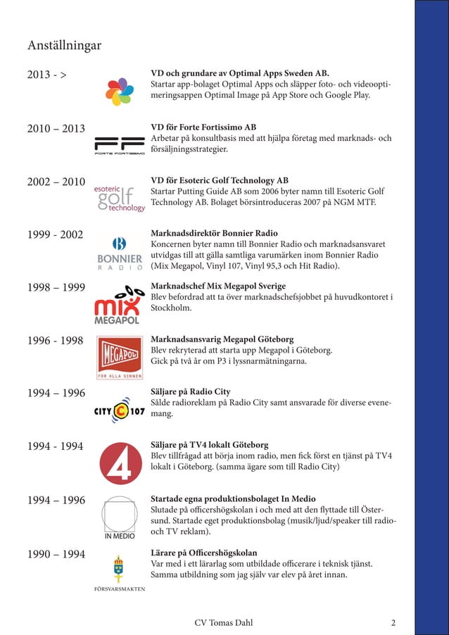 CV TD SWE 150819 | PDF