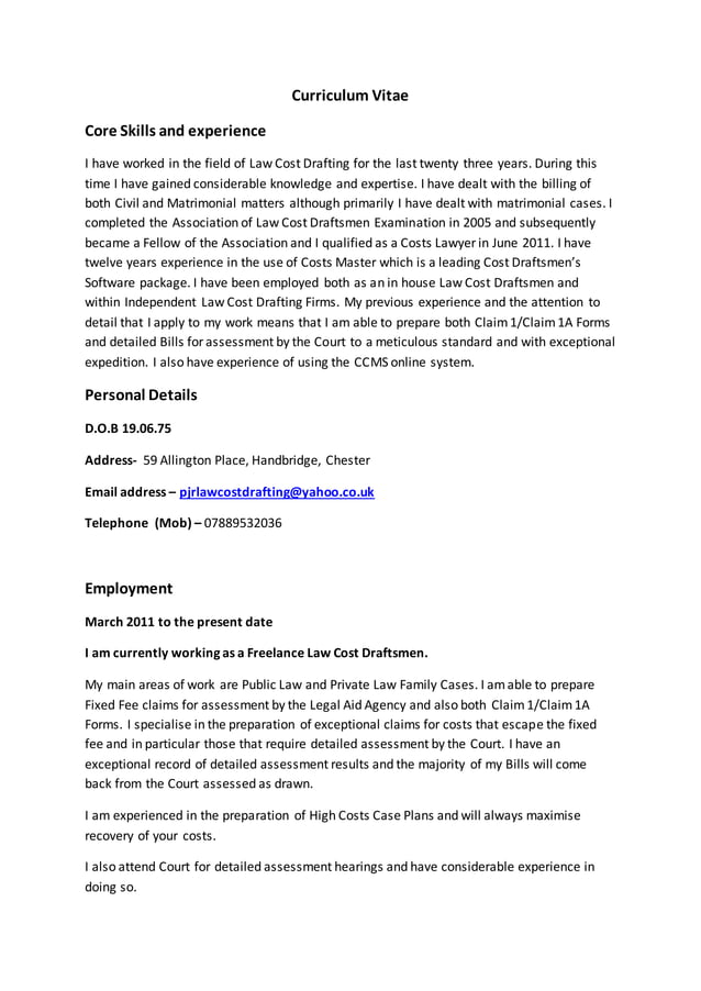 UPDATED CV JAN 2017 | DOCX