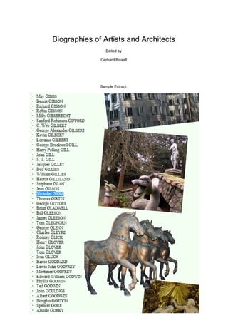 Nicholas Gioia Architects-Biography on Gerbis.Net