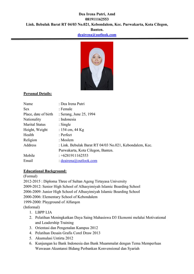 Curriculum Vitae | PDF