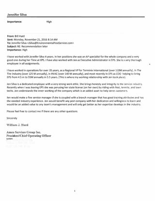 Recommendation Letter - Bill _Updated | PDF