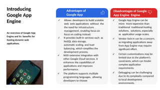 Google App Engine for Cloud Computing Tech | PPT | Free Download