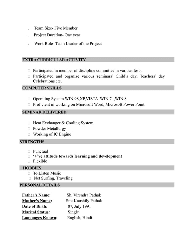 Manish CV | RTF
