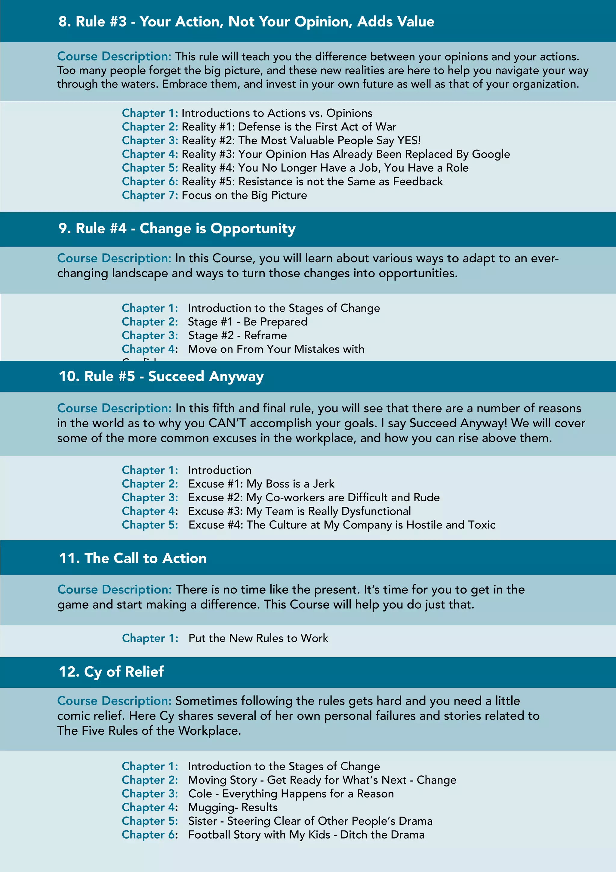 Reality-Based Rules Outline | PDF
