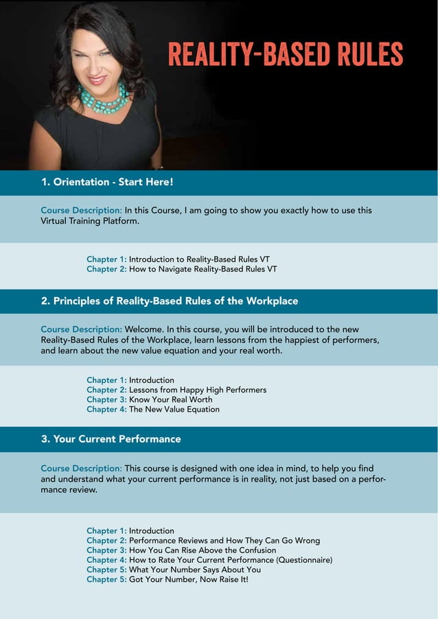 Reality-Based Rules Outline | PDF | Education