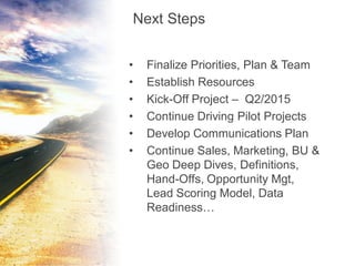 GE Healthcare - Marketing Automation Roll Out Plan & Framework - v11.0sa