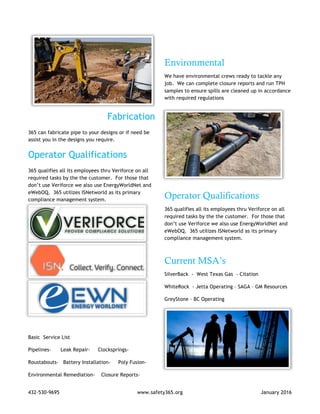 2016 BASIC SERVICES V - 2 | PDF