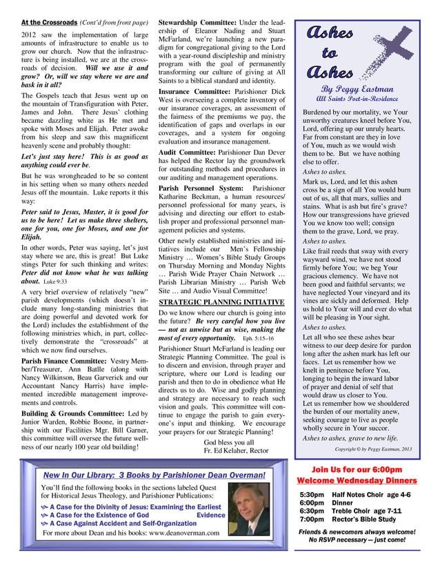 Newsletter Copy & Graphic Design Sample | PDF