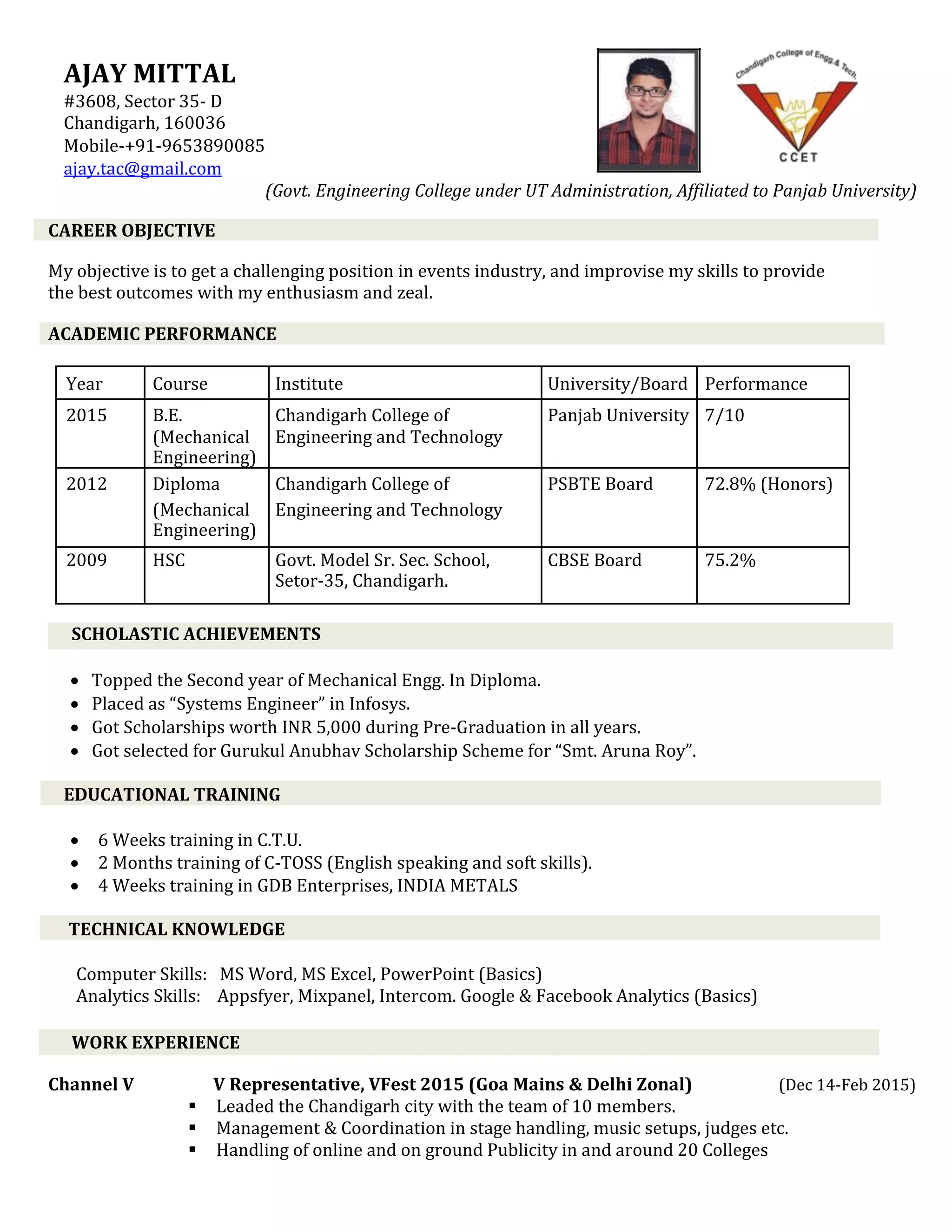 CV- Ajay_Mittal | PDF