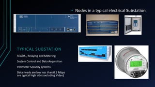 microwave in electric utilities presentation (widescreen) | PPTX