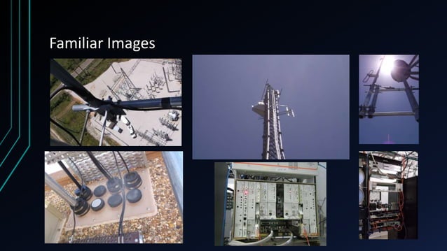microwave in electric utilities presentation (widescreen) | PPT