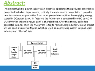PPT PROJECT | PDF | Power and Energy Industry | Industries