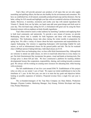 AERC306 Business Plan | PDF