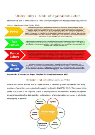 Corporate Culture | PDF