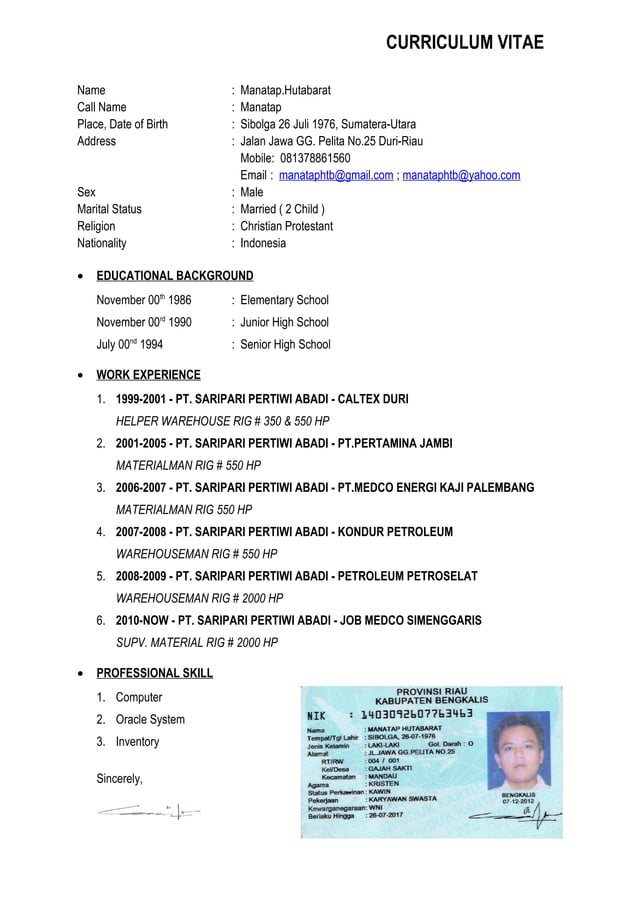 Curriculum Vitae | DOC