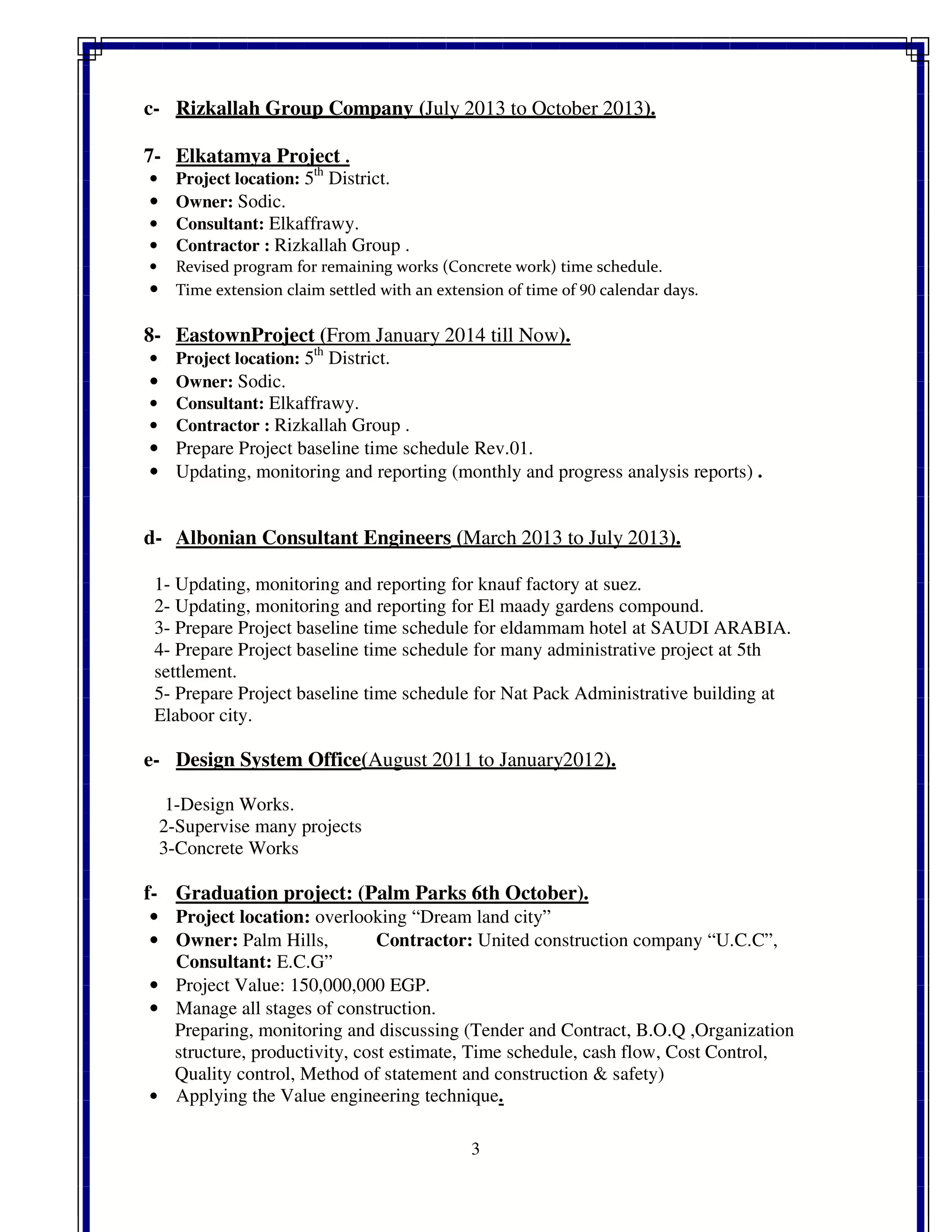 mohamed_mahmoud_atia - Planning & Cost Control Engineer | PDF