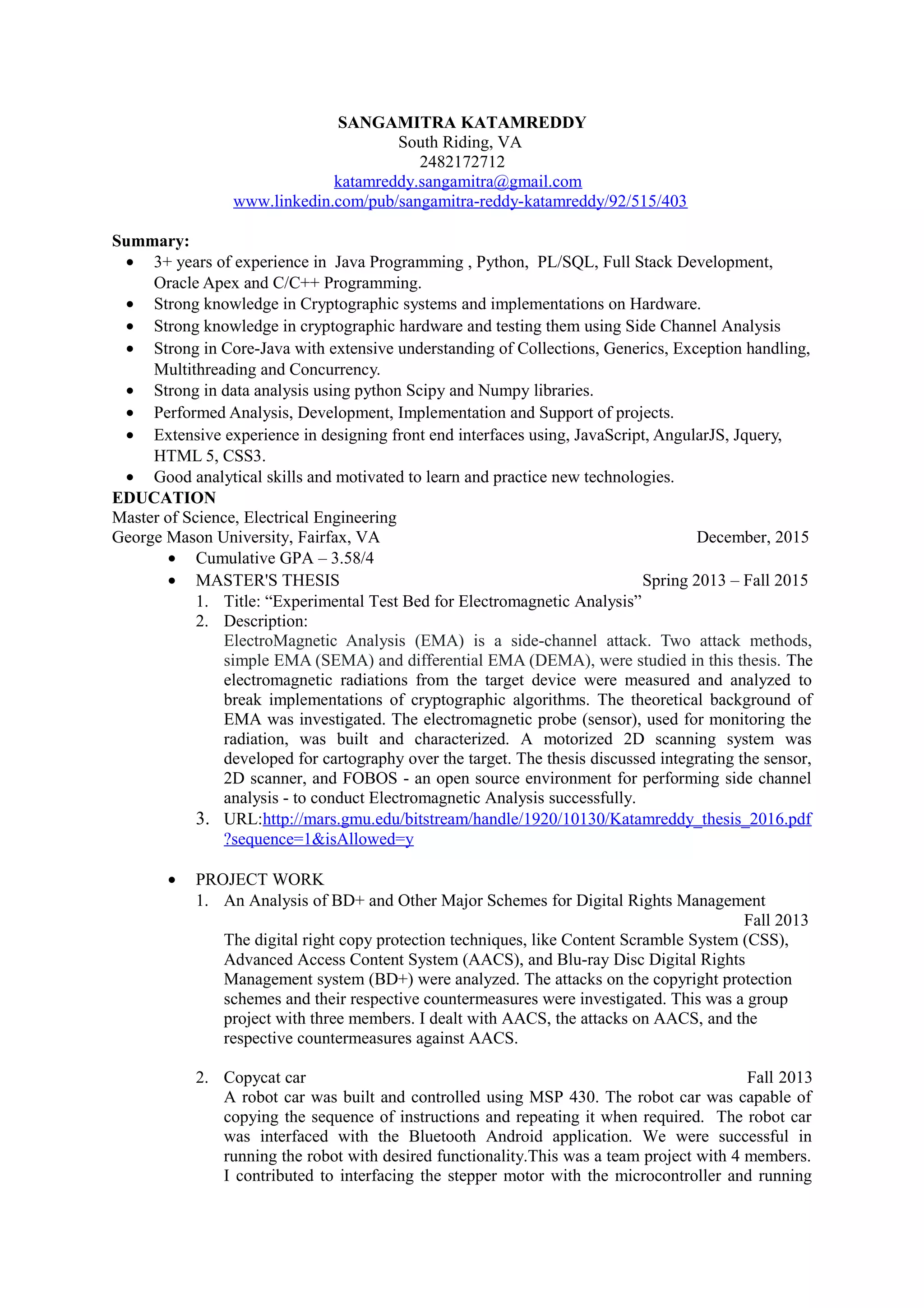 mitra_resume-2 | PDF