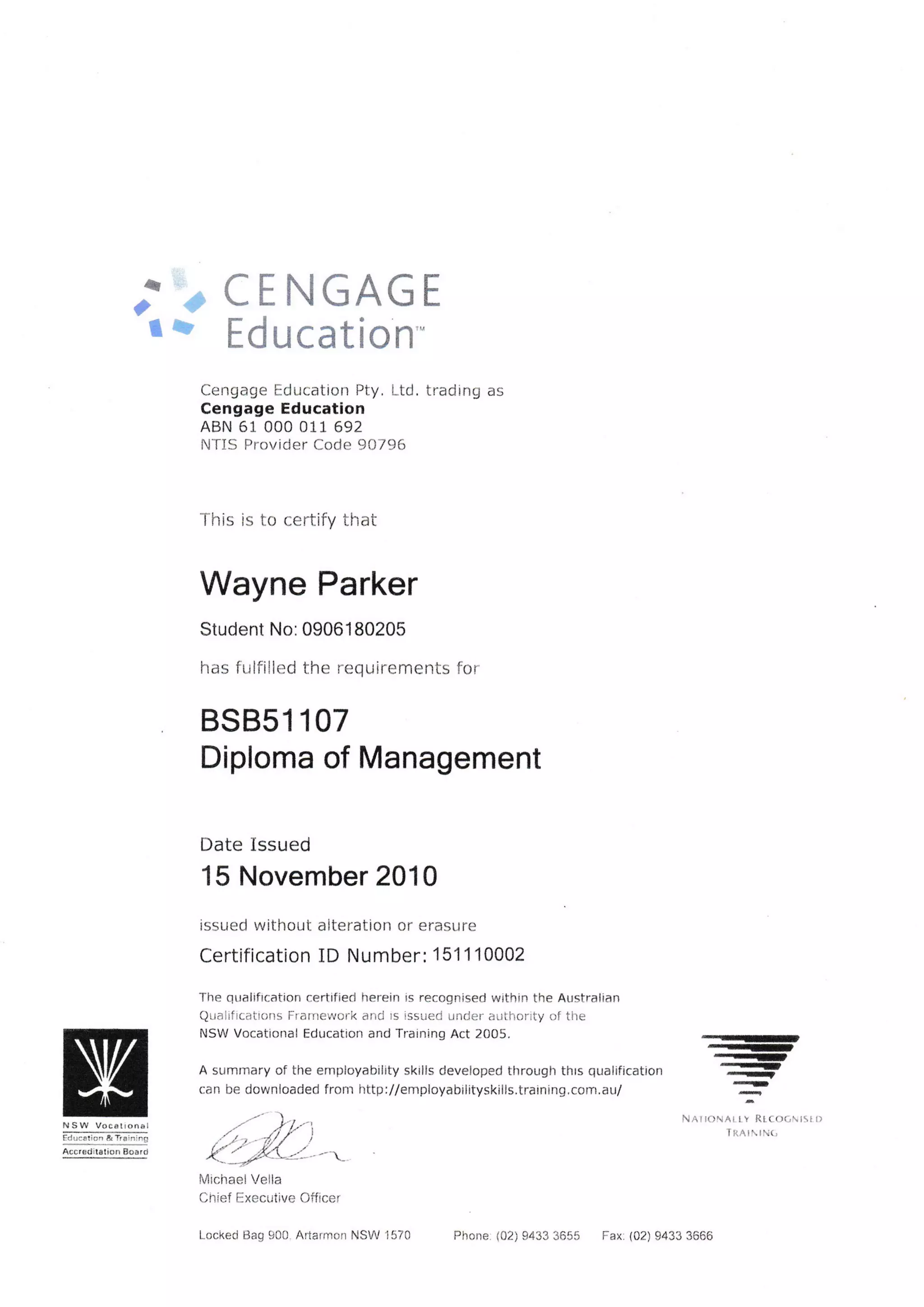 Diploma of Management | PDF | Business Administration | Business