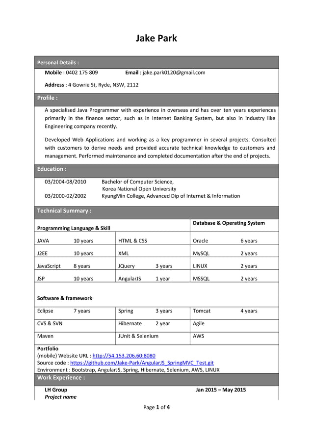 Jake_Park_resume | PDF