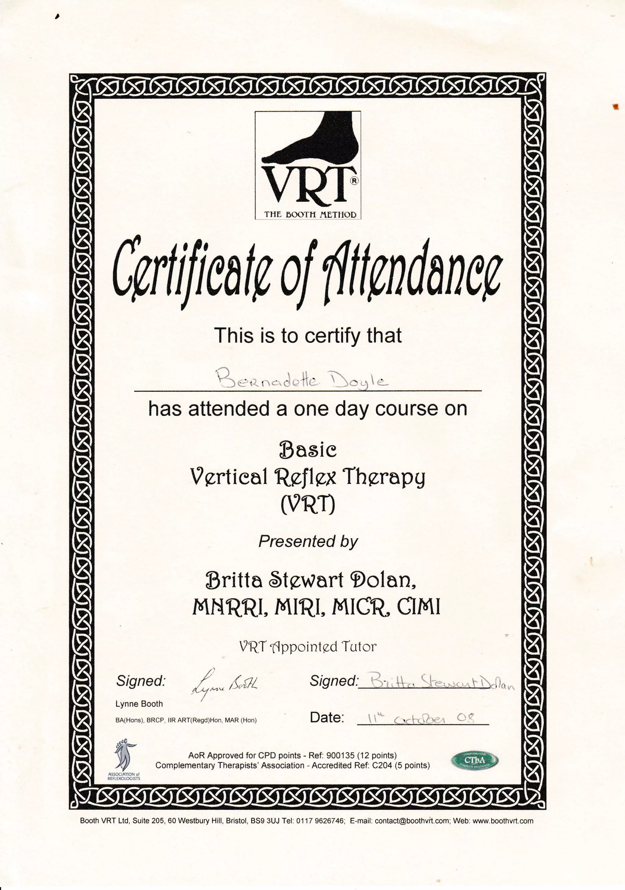 vertical reflex | PDF