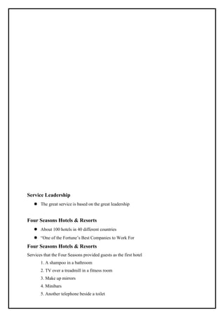 Service Management Study Guide | DOC