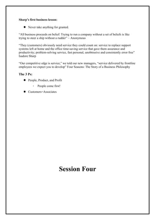 Service Management Study Guide | DOC