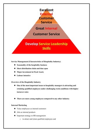 Service Management Study Guide | DOC