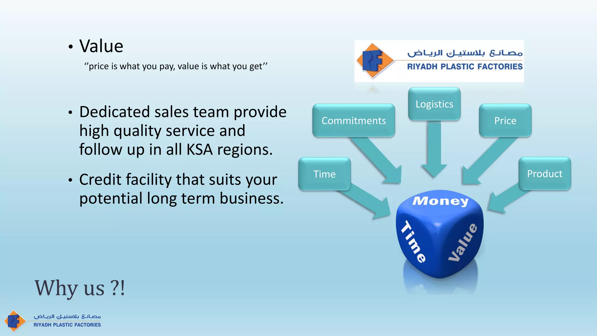 Riyadh Plastic Factory Profile | PPT