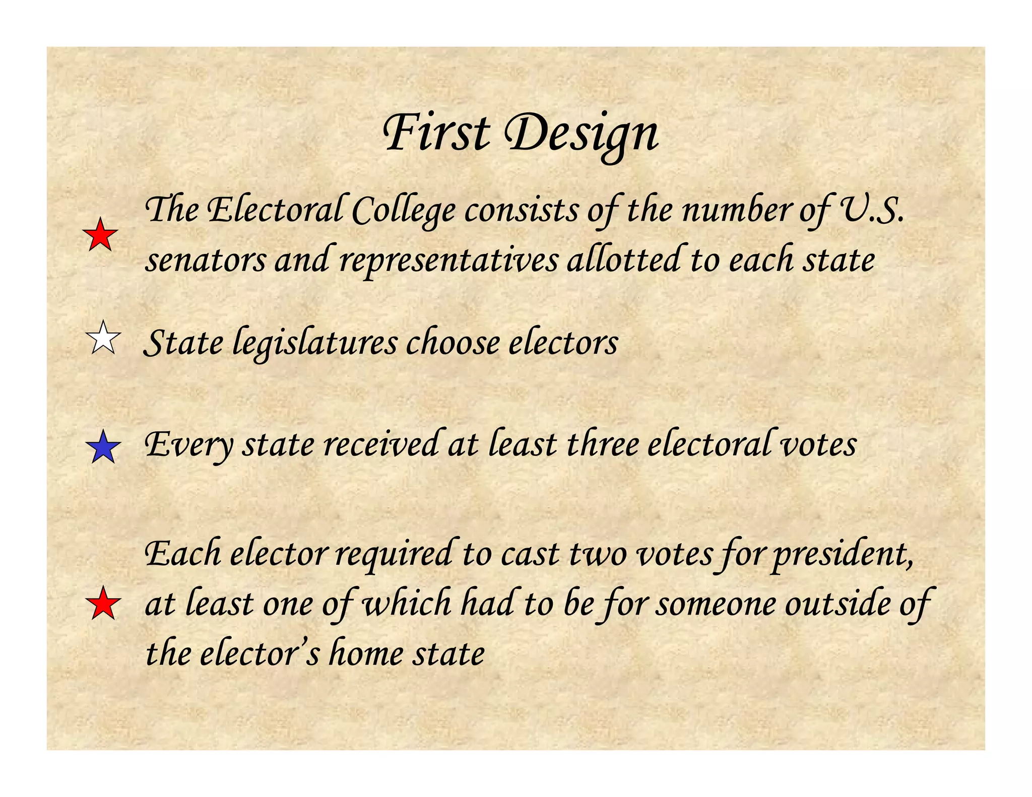 Microsoft PowerPoint - Electoral Collegeiv | PDF