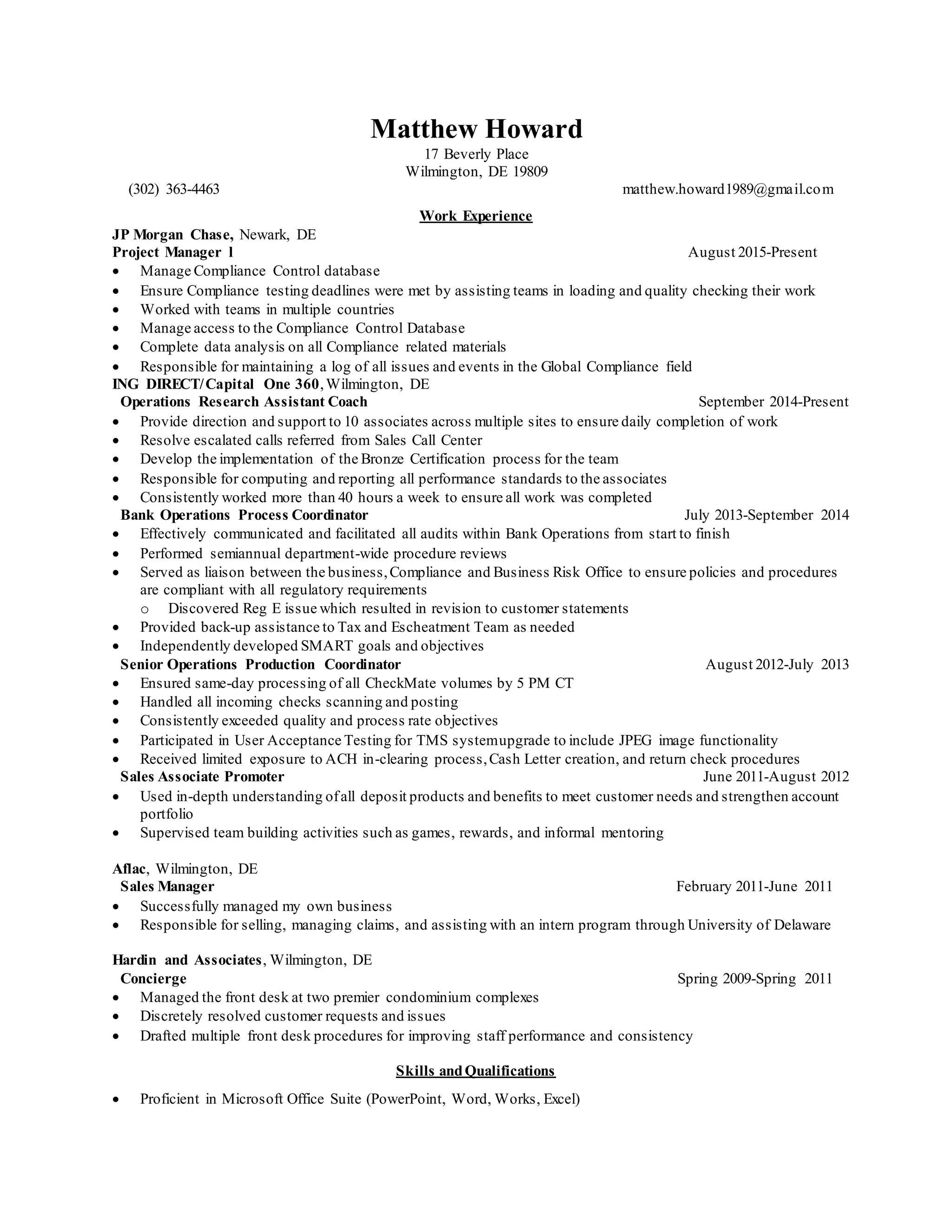 Matthew Howard | DOCX