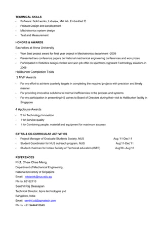 Mohan_Resume | PDF | Business | Business and Finance