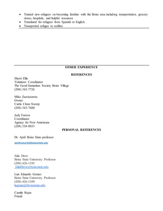 HECTOR RESUME 2016 | PDF