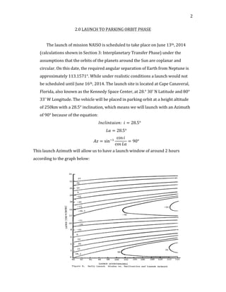Orbital Mechanics Design Project | PDF