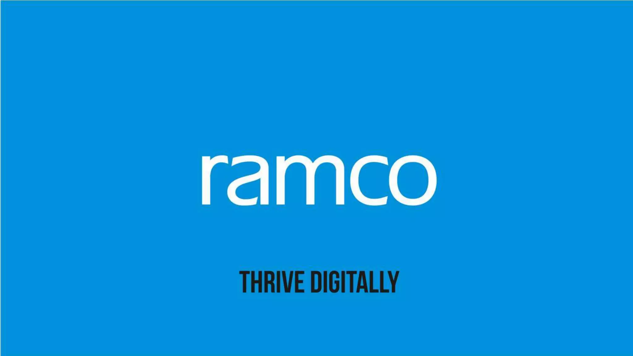 Ramco Systems- Overview | PDF