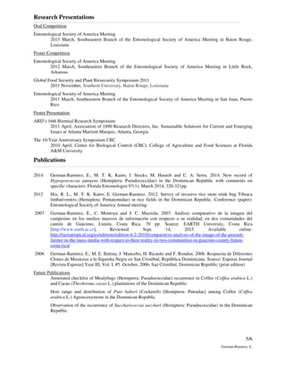 E. German-Ramirez' CV | PDF