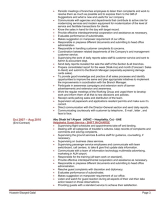 HUSSEIN C.V PDF | PDF