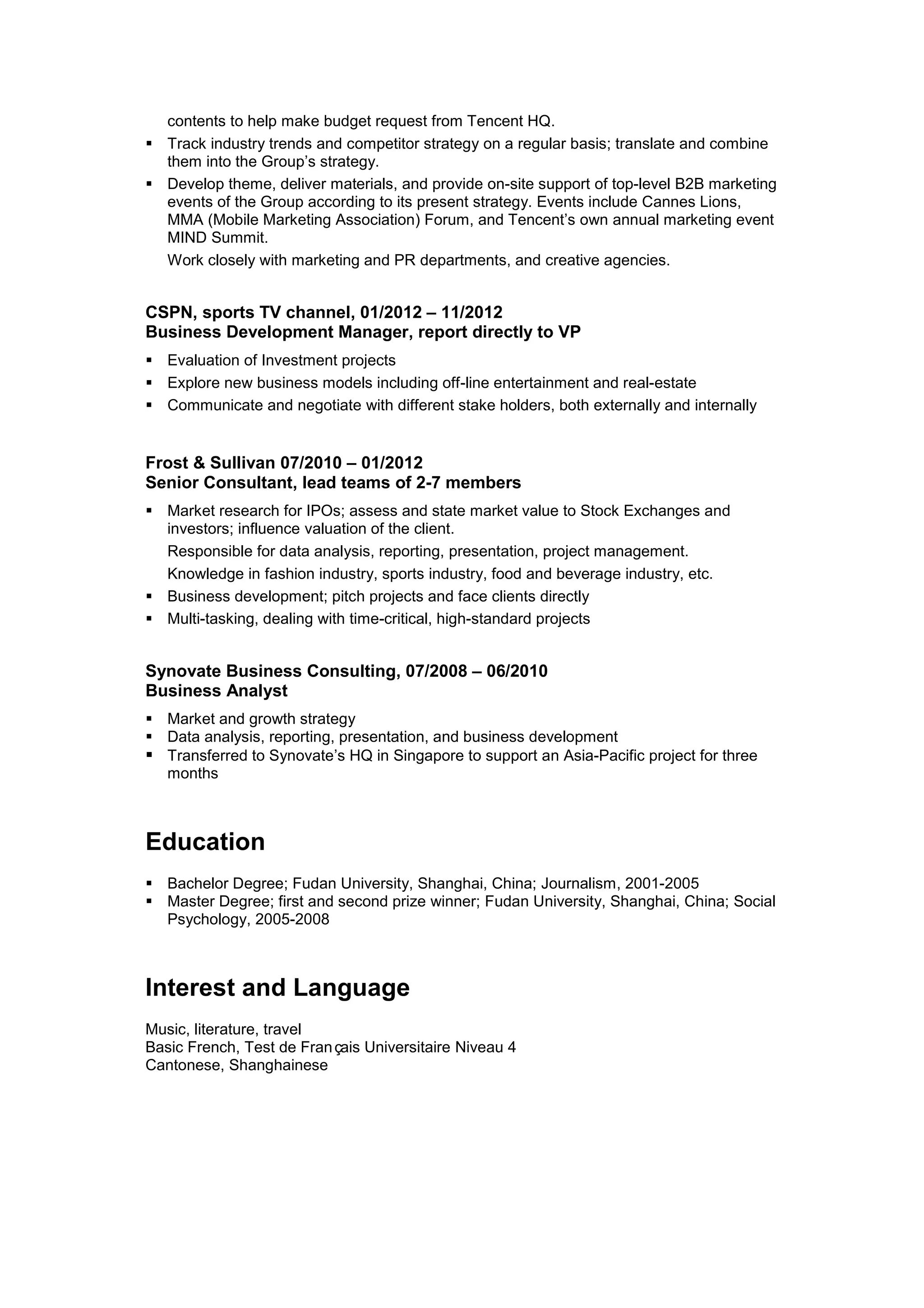 I-YING LIN cv | PDF