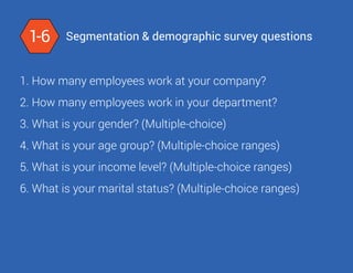 What to ask your audience? 79 Powerful Website Survey Question Exampl…