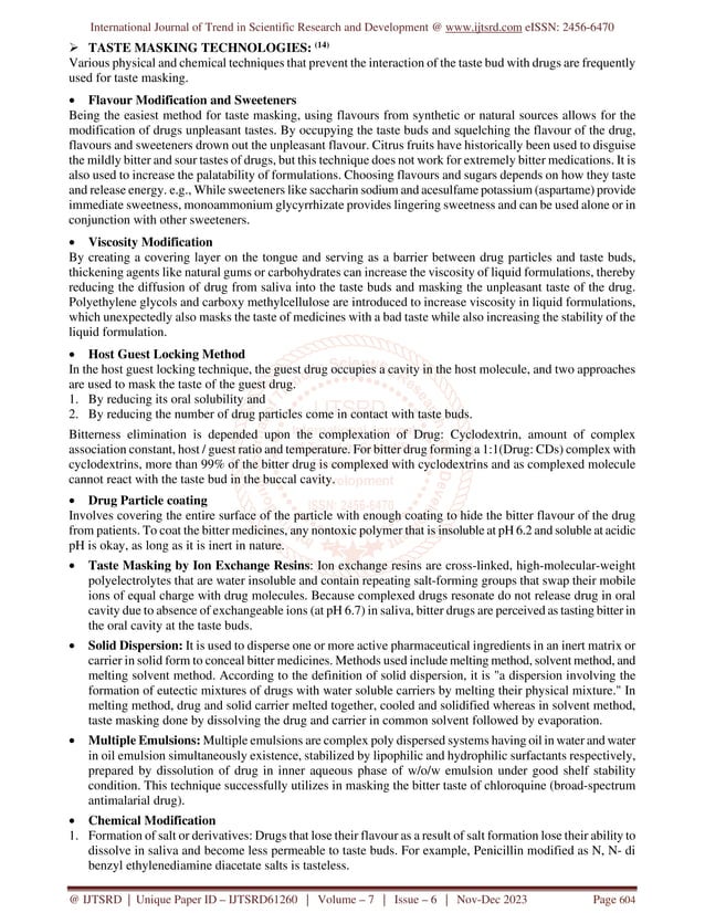 Review on “Mouth Dissolving Tablet as Fast Dissolving Drug Delivery ...