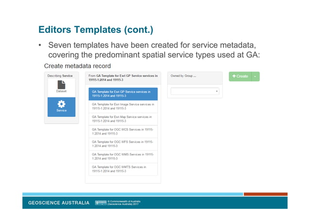 GeoNetwork metadata entry templates | PPT