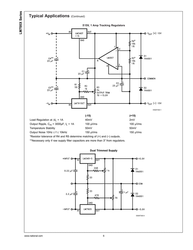 79xx datasheet | PDF