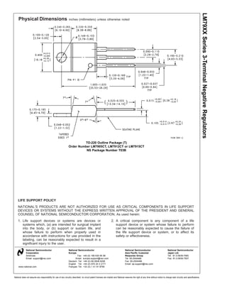 79xx datasheet | PDF