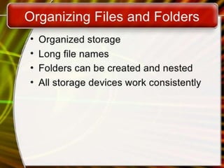 chapter 7A peter norton Operating system basic | PPT