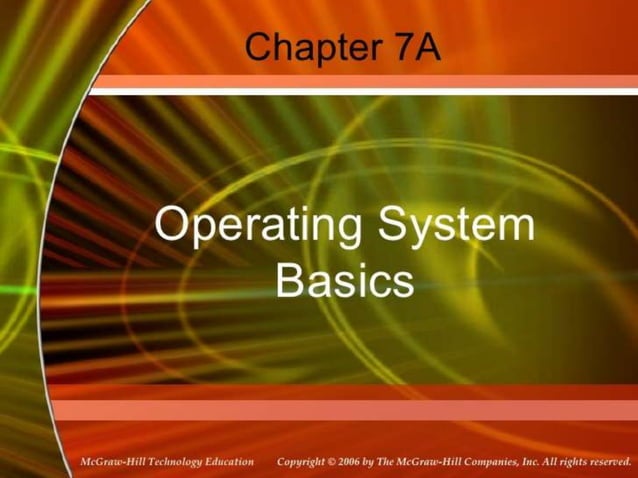 chapter 7A peter norton Operating system basic | PPT