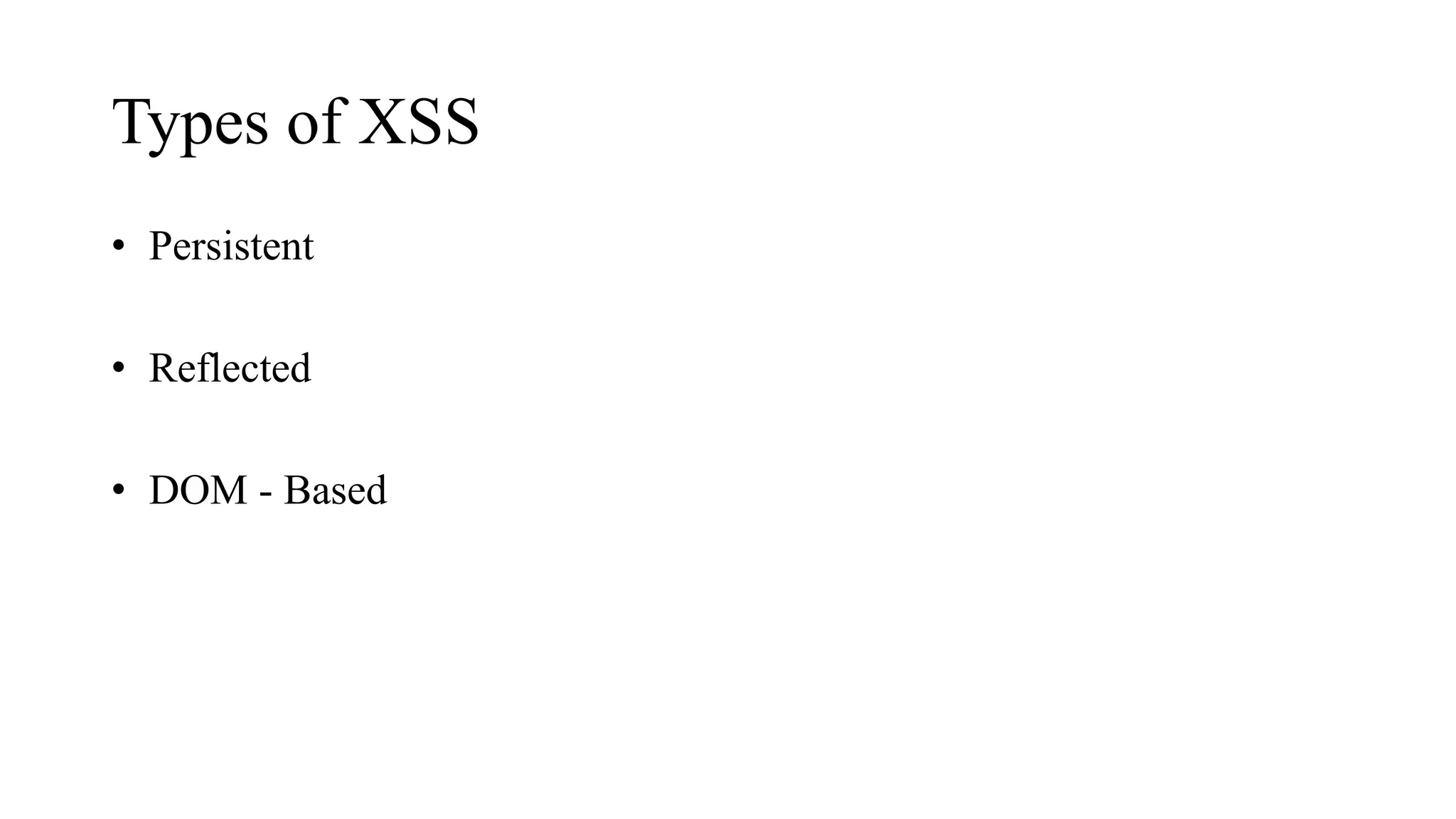 Web Application Security Part 01 Ppt